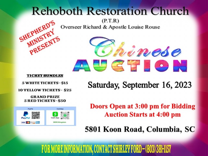 Chinese Auction 2023