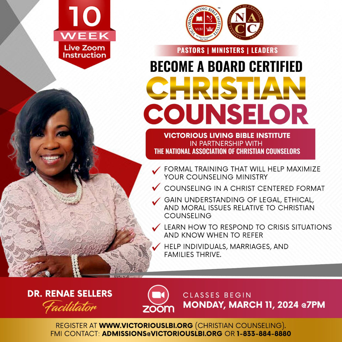 Accelerated Christian Counselor Certification Course