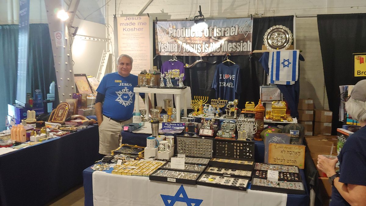 Interesting Jewish Encounters we have had at our booth - Part 3